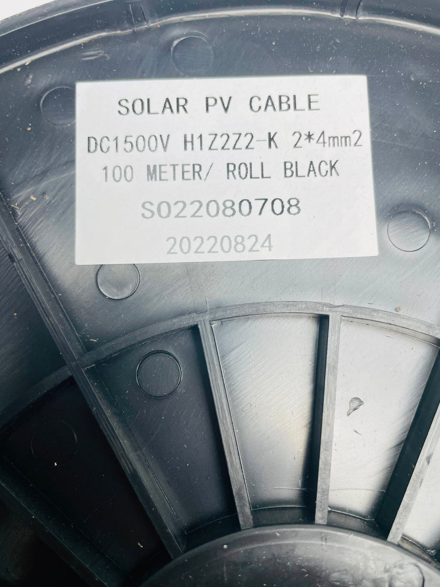 2x4 100 Meter Roll Solar Power Cable PV Photovoltaic IEC 62930 – Caold ...